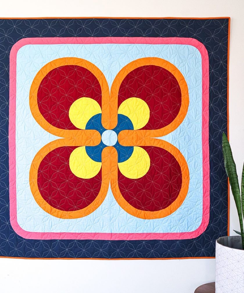 Modern quilt pattern - Magnolia PDF Quilt Pattern