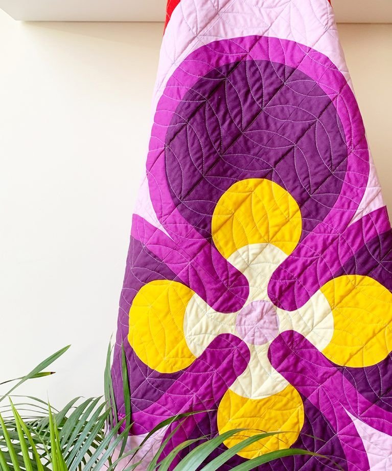 Modern quilt pattern - Magnolia PDF Quilt Pattern