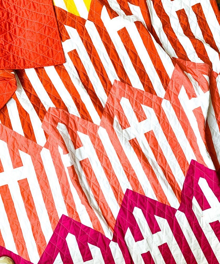 Modern quilt pattern - Playa PDF Quilt Pattern