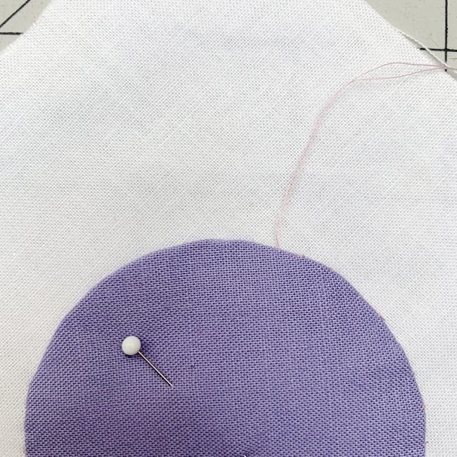 How to sew applique circles - Capaquilts