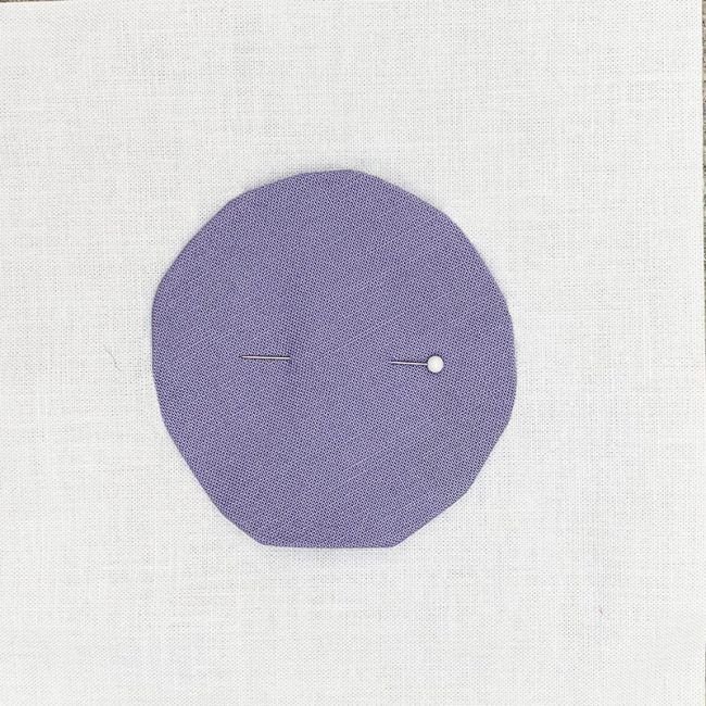How to sew applique circles - Capaquilts