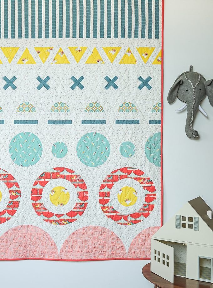 Block based quilt pattern - Eastern Star Mini PDF Quilt Pattern