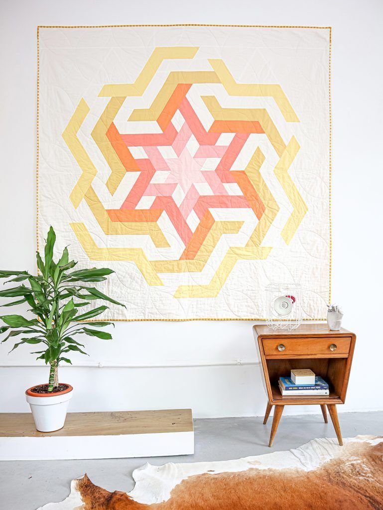 Star inspired quilt pattern - Eastern Star XL PDF Quilt Pattern