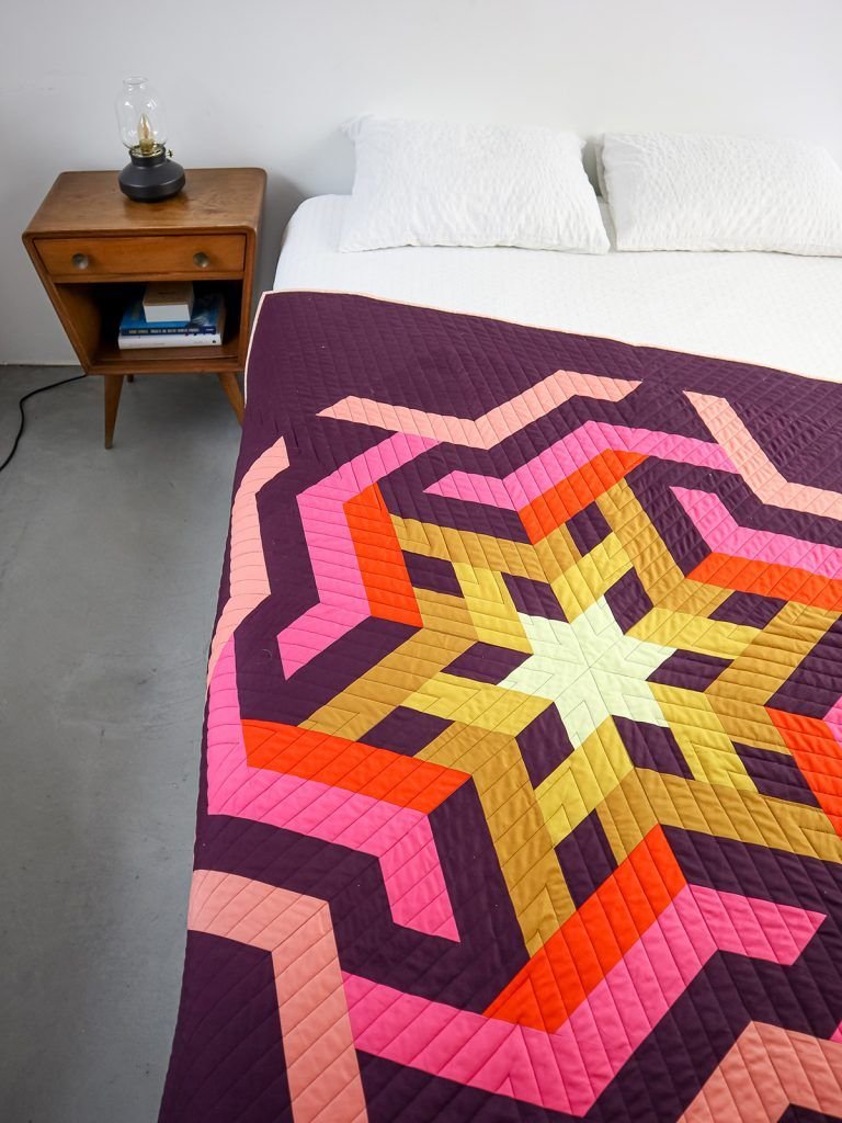 Star inspired quilt pattern - Eastern Star XL PDF Quilt Pattern
